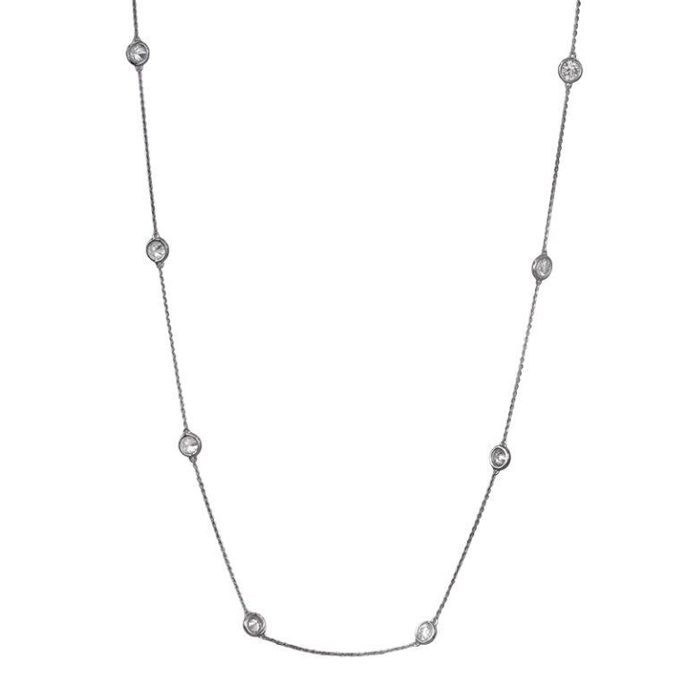 New 2.00 Carats Lab-Grown Diamond Necklace - Leo Hamel Fine Jewelry ...